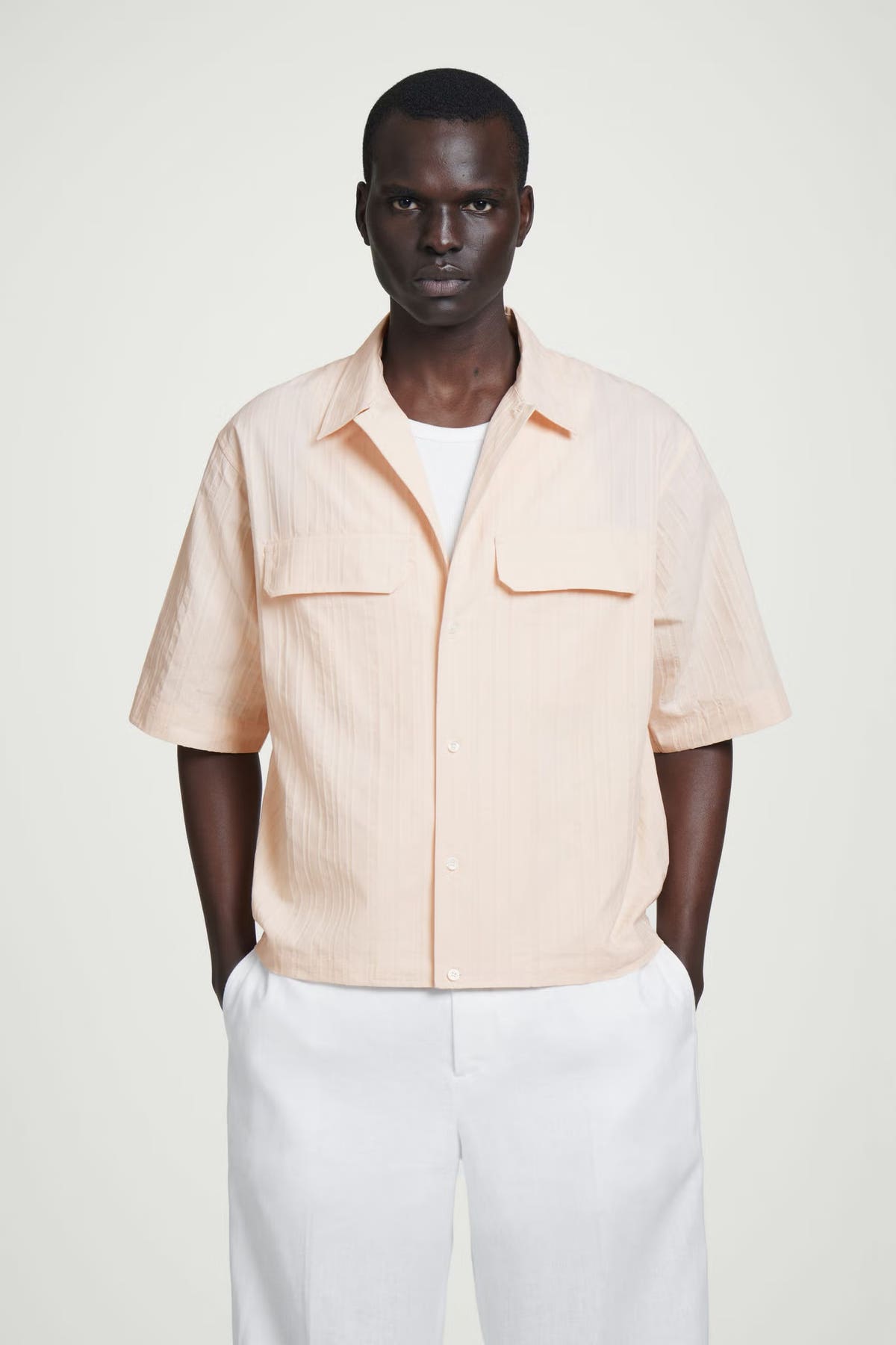 Oversized Flap-pocket Utility Shirt | COS Saudi Arabia