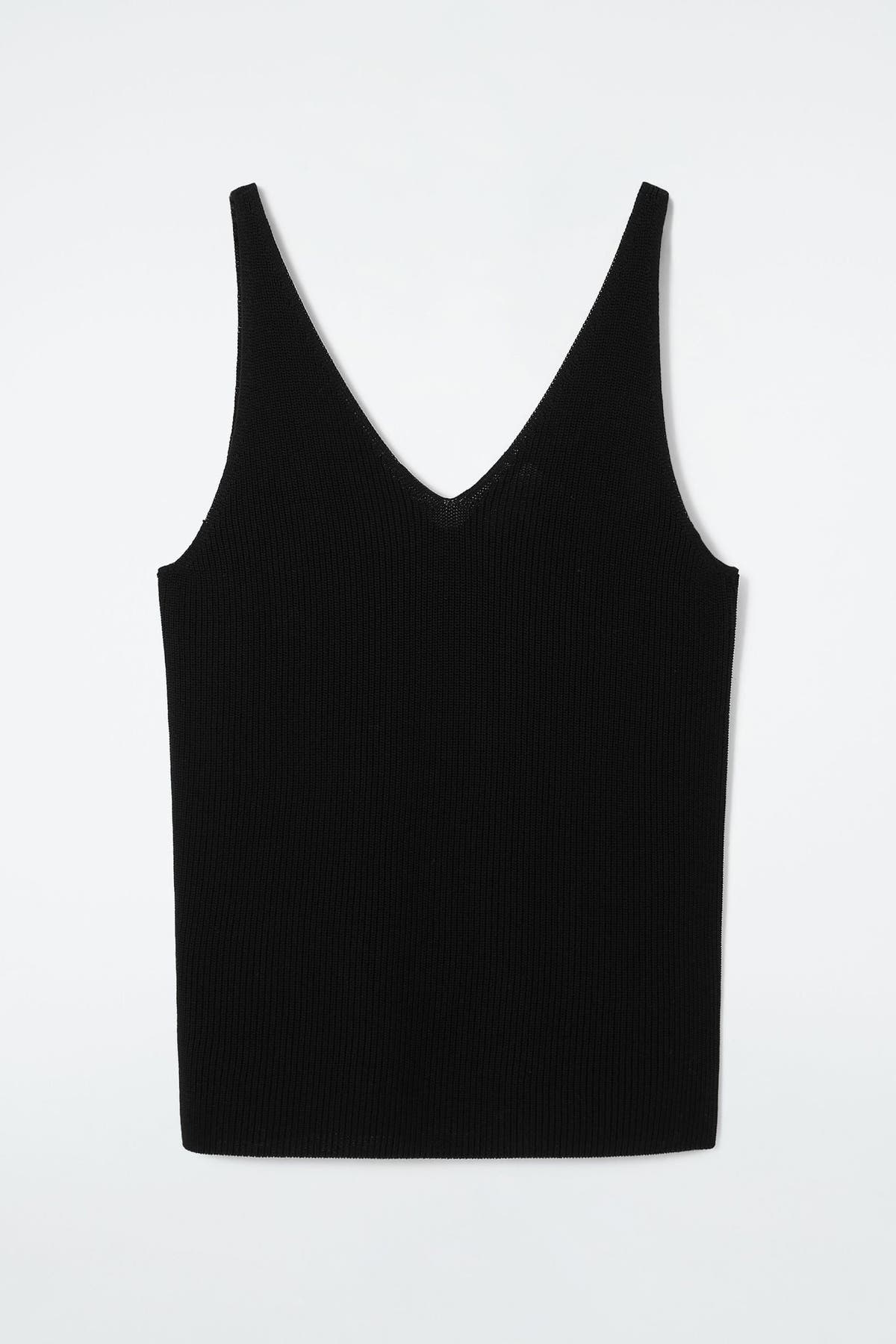 Ribbed-knit Tank Top | COS Saudi Arabia