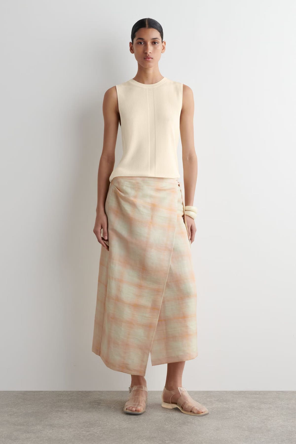 Ribbed-knit Tank Top | COS Saudi Arabia